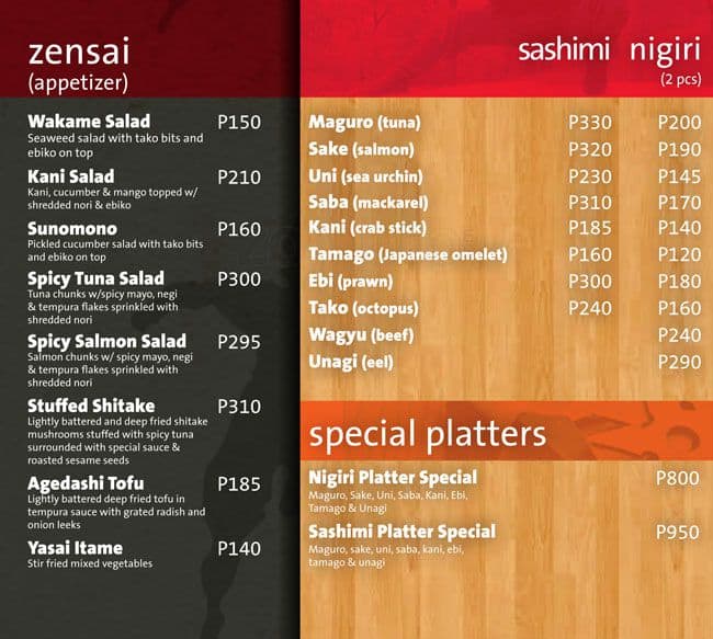 Ninja Sushi Yuma Menu Prices Restaurant Reviews