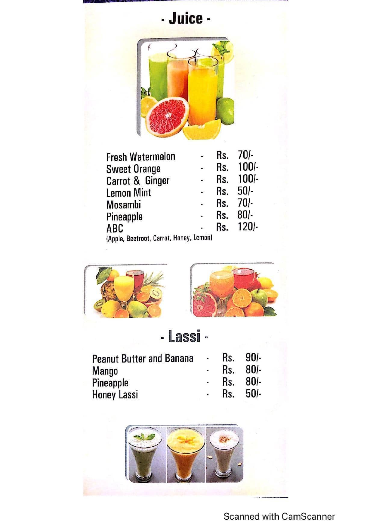 Menu at La Ratatouille French Cusine, Puducherry