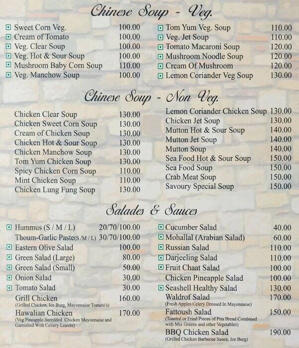 Savoury Sea Shell Menu, Menu for Savoury Sea Shell, Perungudi, Chennai ...