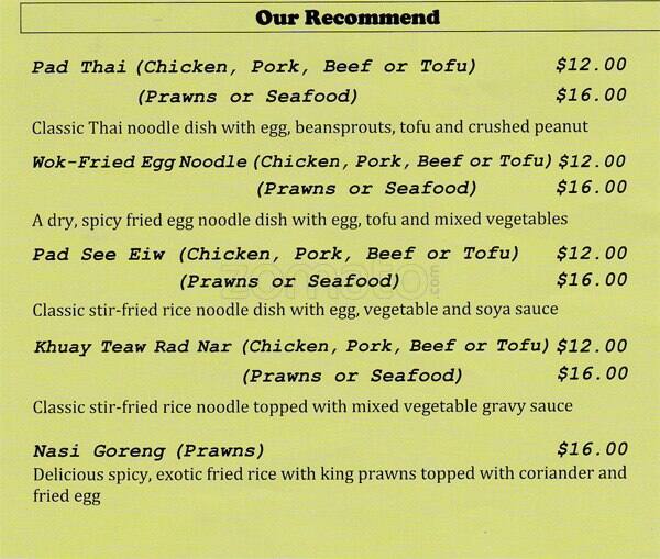 Menu at Mc Cann's Cafe & Restaurant, Auckland