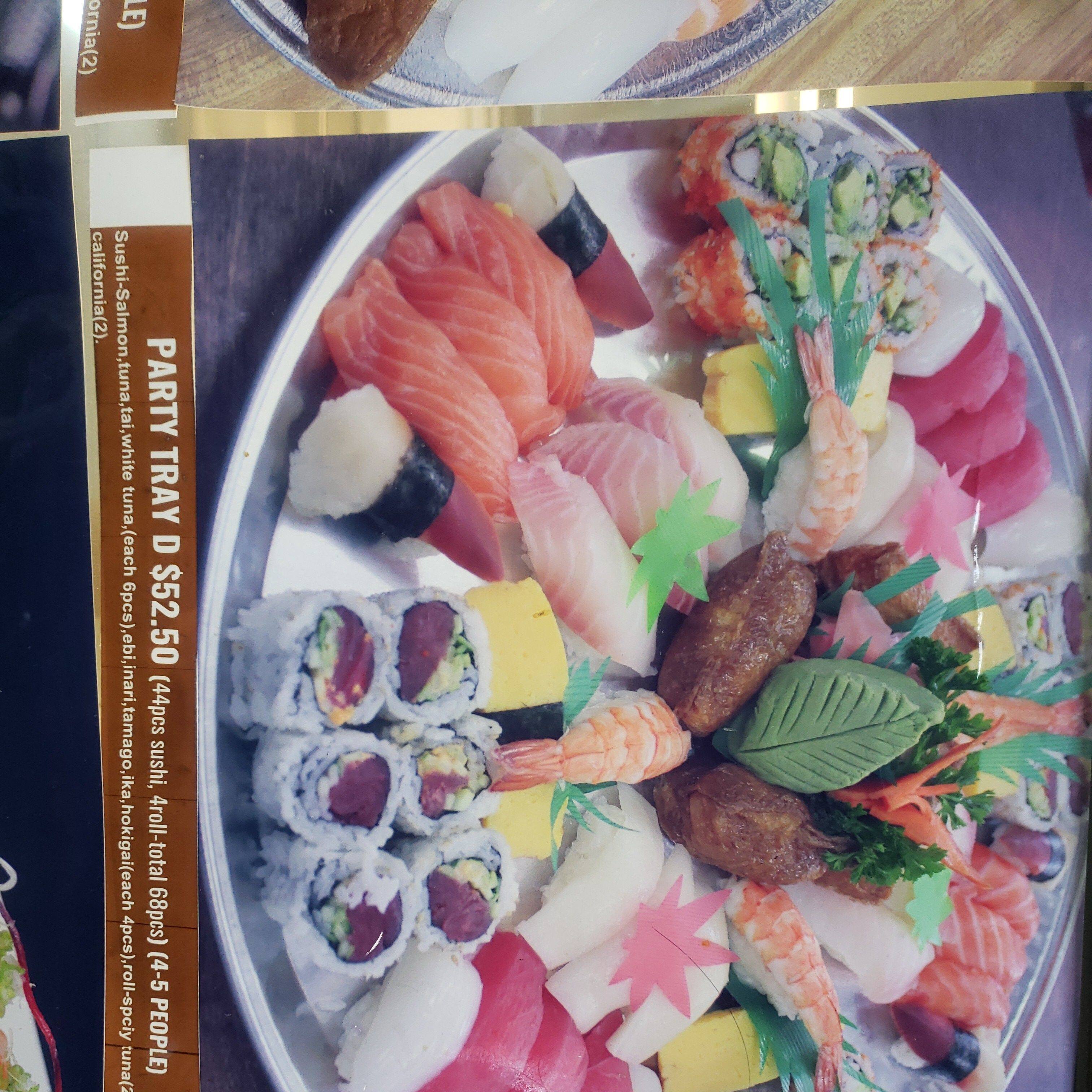 Menu at Lawrence Fish Market restaurant, Chicago, W Lawrence Ave