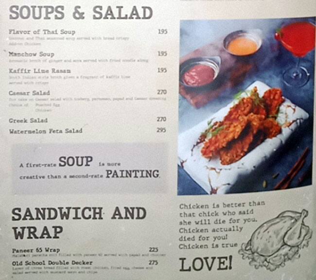 Menu at Revolution, Indore, Ground floor Apollo Premier