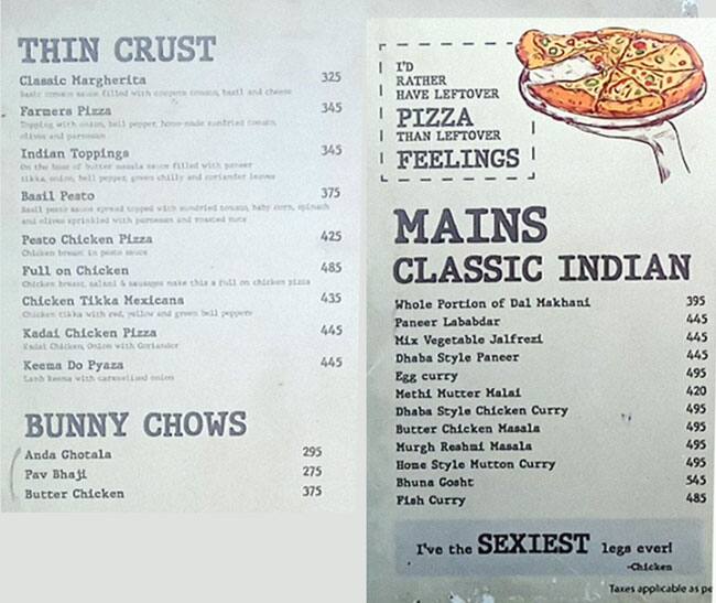 Menu at Revolution, Indore, Ground floor Apollo Premier