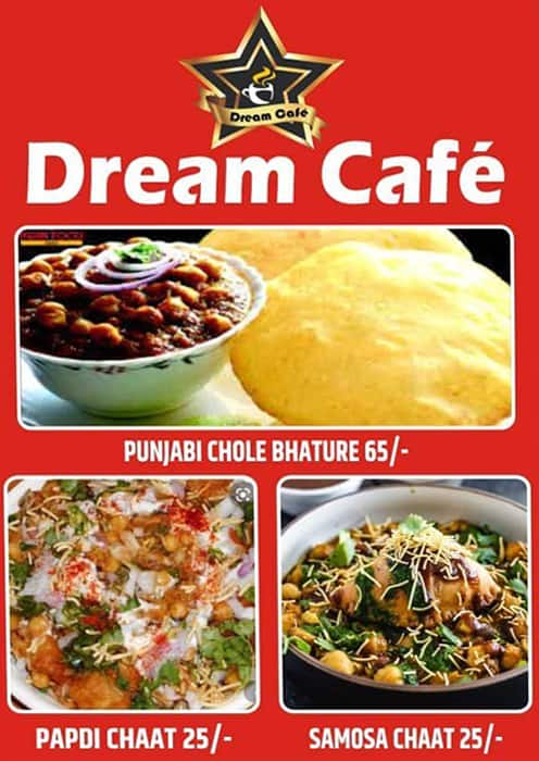 Menu of Dream Cafe, Bhugaon, Pune