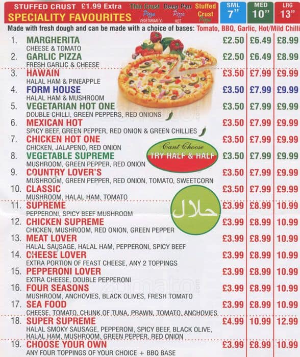 Chicken Spot Menu, Menu for Chicken Spot, Finchley, London - Zomato UK