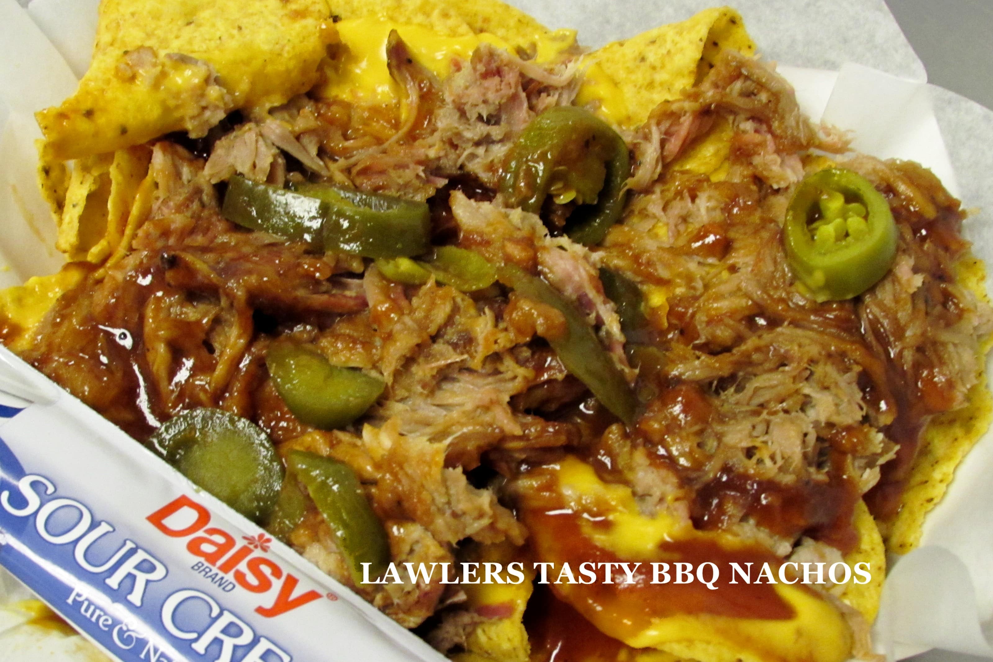 Menu at LawLers Barbecue #6, Huntsville