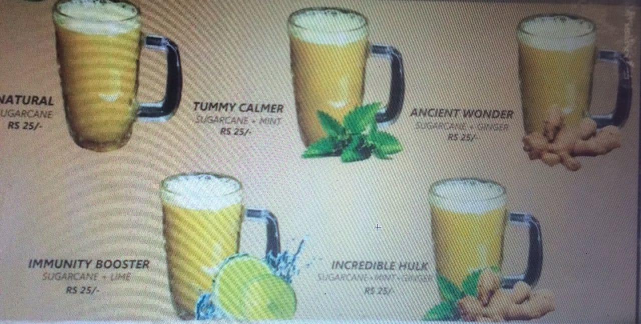 Cane Crussh Menu, Menu for Cane Crussh, Koramangala 6th Block ...