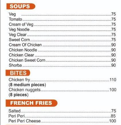 Menu of S's Nutri Love Kitchen, Marol, Mumbai