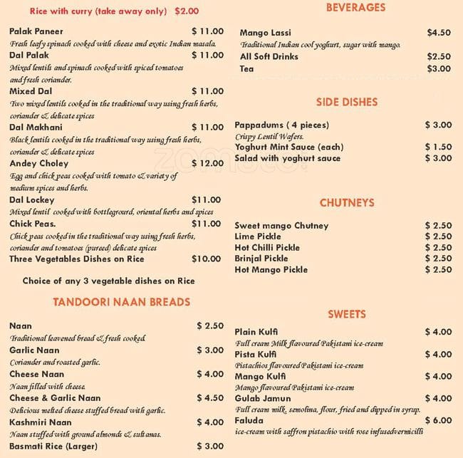 Menu at Faheem Fast Food Enmore, Enmore