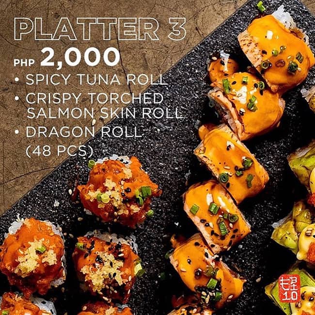 Menu at ebi10 restaurant, Quezon City