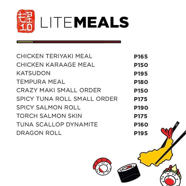 Menu at ebi10 restaurant, Quezon City
