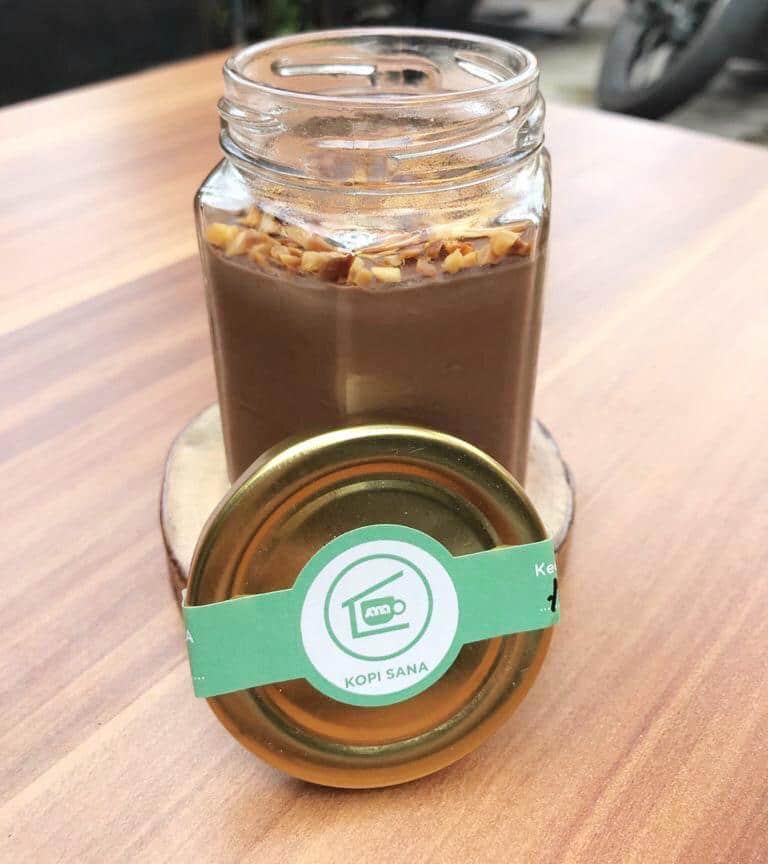 Menu at Kopi SANA Kith & Kin cafe, Jakarta