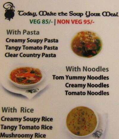 The Soup Bowl Menu, Menu for The Soup Bowl, Malleshwaram, Bangalore ...