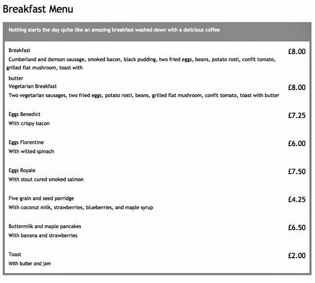 The Angel Menu, Menu for The Angel, Shoreditch, London - Zomato UK