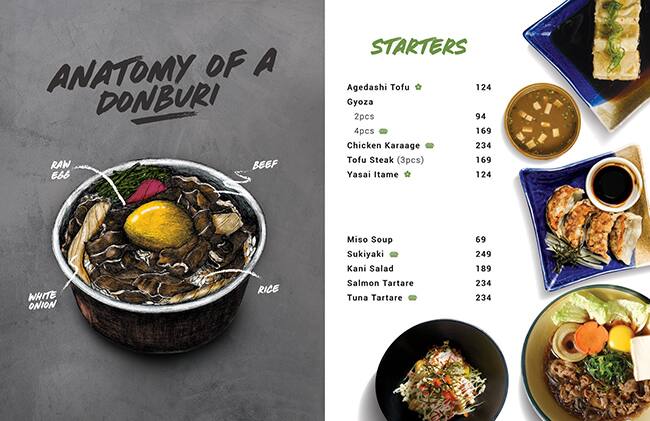 Menu at HANAKO restaurant, Pasig, 105B - 106 SM Center Pasig Ortigas East