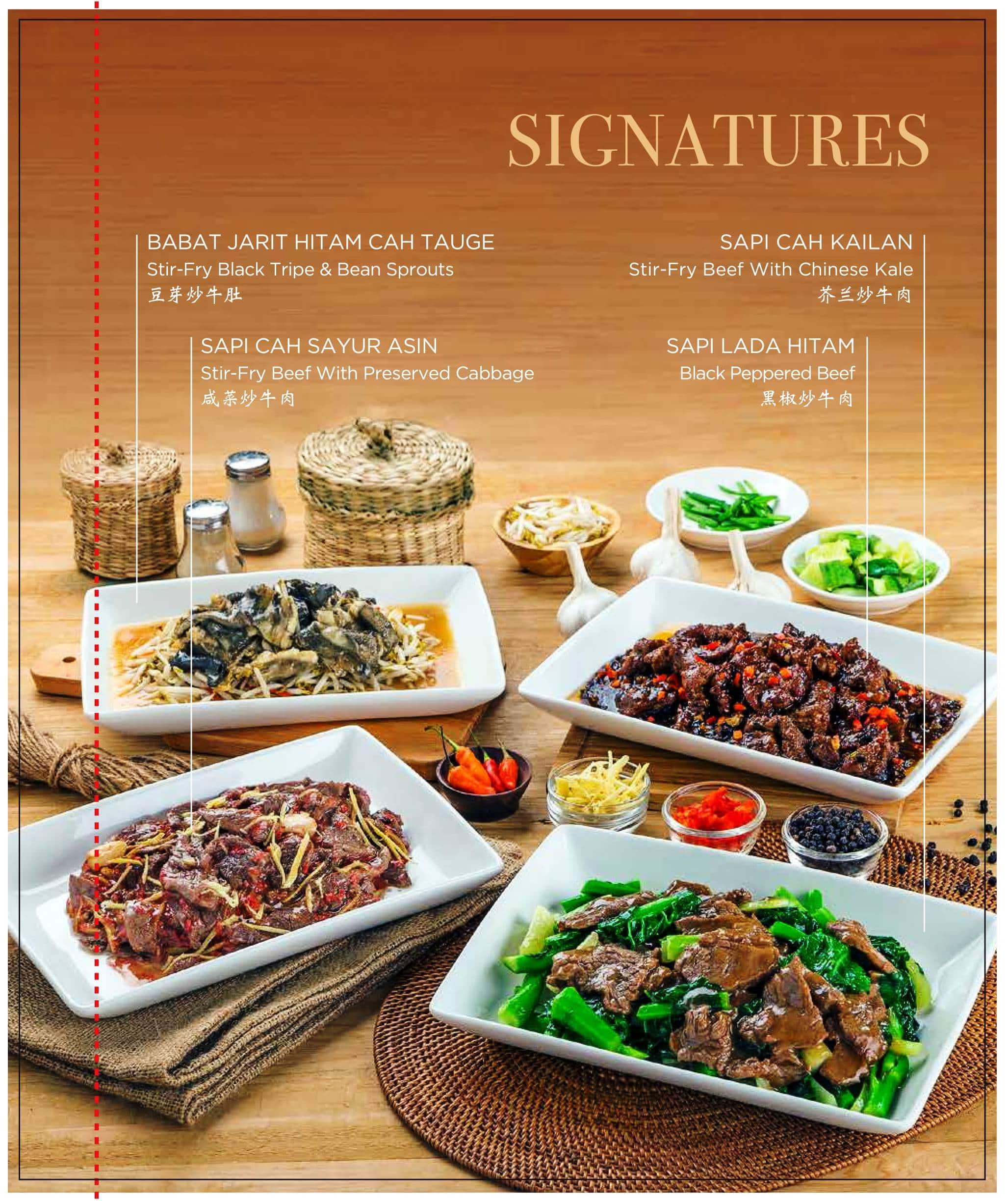 Menu at Angke Restaurant - Kelapa Gading, Jakarta, Ruko MOI