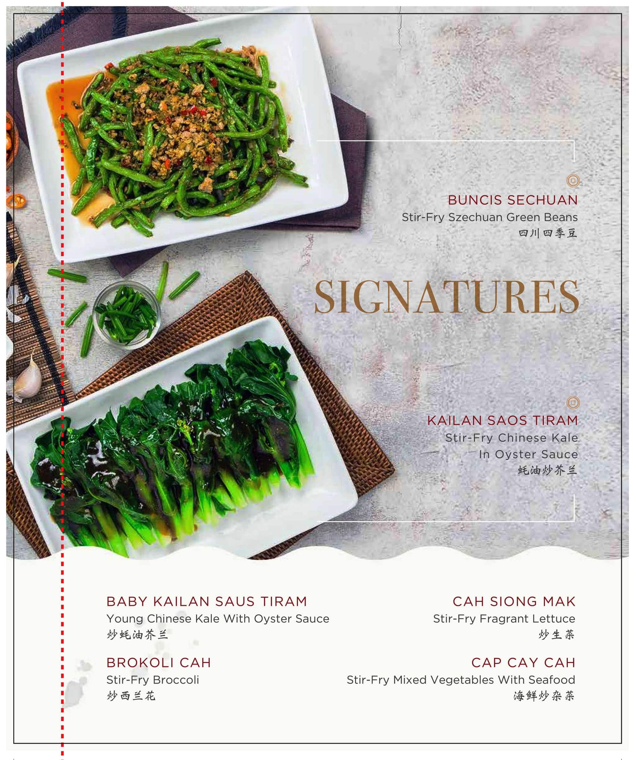 Menu at Angke Restaurant - Kelapa Gading, Jakarta, Ruko MOI