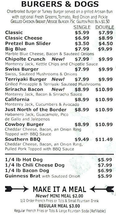 JJ's Burger Joint Menu, Menu for JJ's Burger Joint, Novato, Novato ...