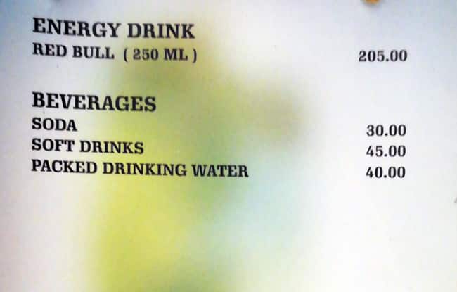Menu at Hotel Darshan Towers - Amantran Restaurant, Nagpur