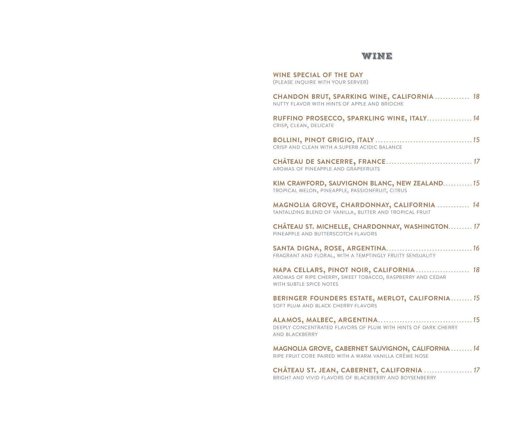 Menu at Foundry Kitchen pub & bar, West New York, 270 West 43rd St