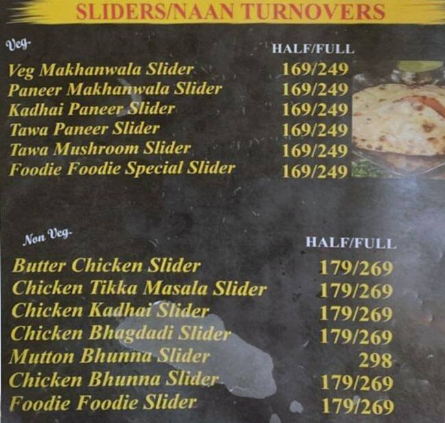 Menu of Tawa To Tummy, Oshiwara, Andheri West, Mumbai