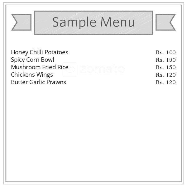 Menu of MFT Kitchen, Adyar, Chennai