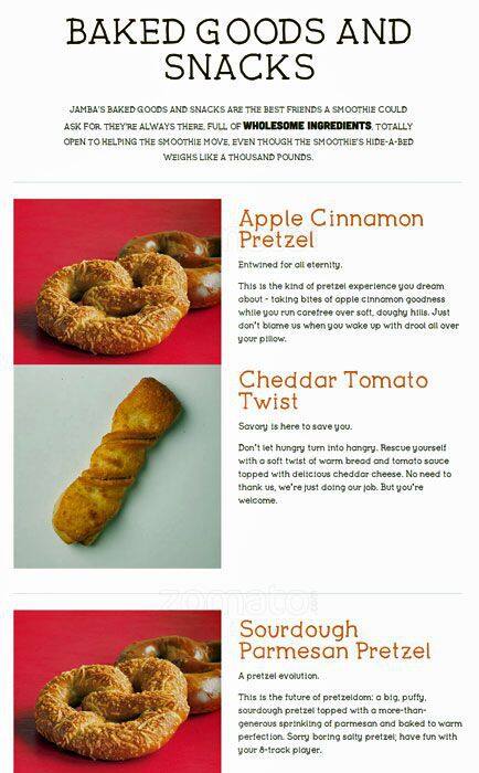 Jamba Juice Pretzel Nutrition Facts | Besto Blog