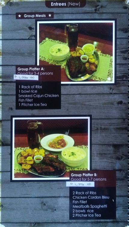 Menu at Tahini Shawarma Joint restaurant, Quezon City