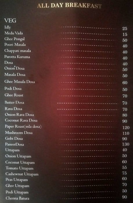 Brown House Menu, Menu for Brown House, Vandalur, Chennai - Zomato