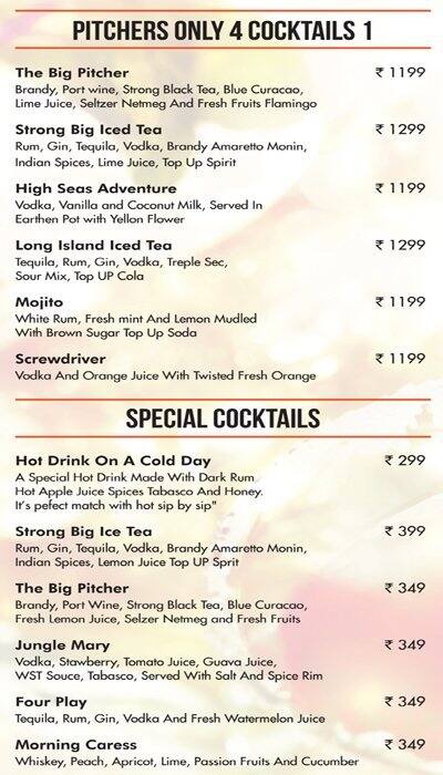 Big Pitcher, Old Airport Road, Bangalore - Zomato