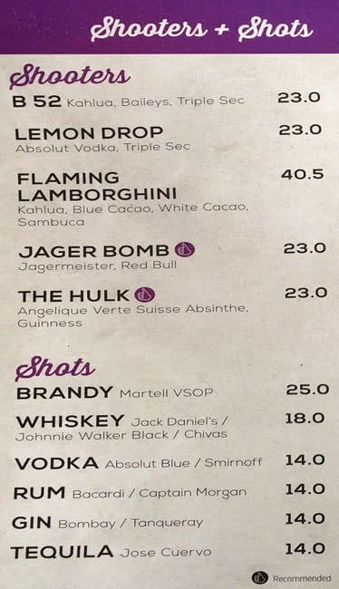 Laundry Bar Menu, Menu for Laundry Bar, Mutiara Damansara, Selangor ...