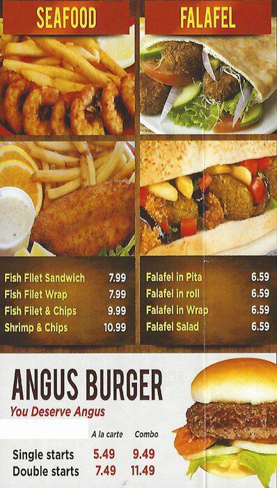 Menu at Wing Fiesta Group restaurant, Hayward
