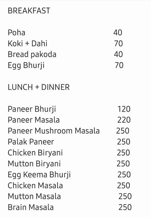 Menu of Mom Made, Ulhasnagar, Thane