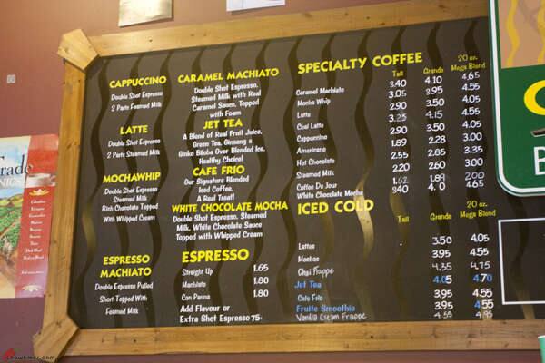 City Blends Coffee Menü, City Blends Coffee, Mission, Mission için Menü ...