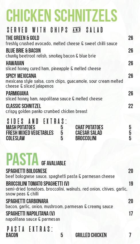 Menu at Beach House Bar & Grill CBD, Brisbane City, Shop 58