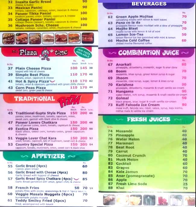 Menu at Gupta Sandwich, Thane, Shop No 04