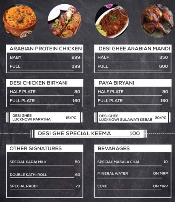 Menu of The Grill Taste Of Heaven, Jasola, New Delhi