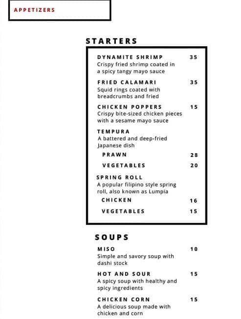 The Hub 7 Menu, Menu for The Hub 7, Jumeirah Lake Towers (JLT), Dubai ...