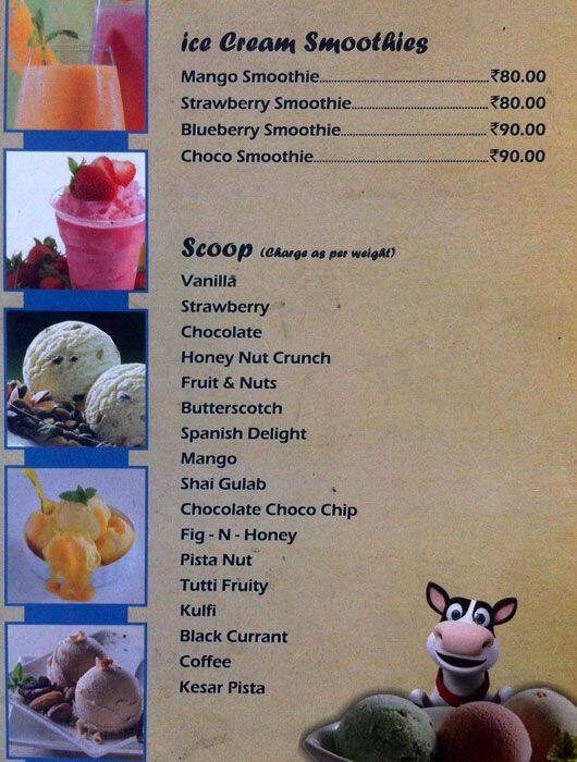 Menu at Happy Cow, Chennai, 131, Shahs Embassy, Nelson Manickam Road ...