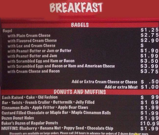 Christy's Donuts Menu, Menu for Christy's Donuts, Danville, Danville ...