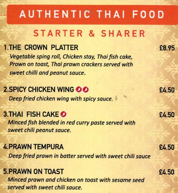 The Crown Menu, Menu for The Crown, Chelsea, London - Zomato UK