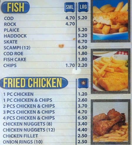 chippy menu singapore