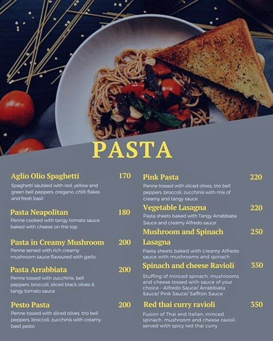 Memory Garden Cafe Menu, Menu for Memory Garden Cafe, Bavdhan, Pune ...