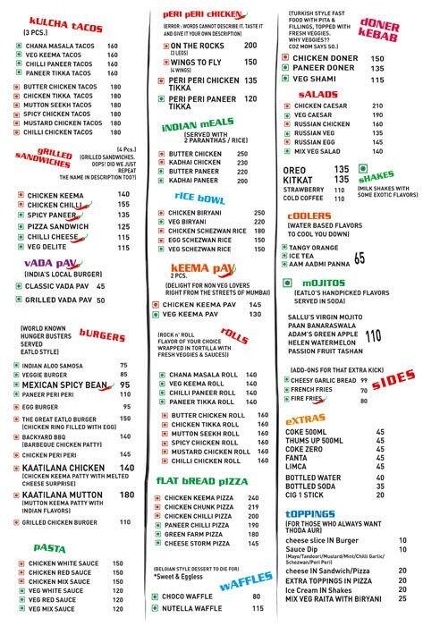 Eatlo Menu, Menu for Eatlo, Indirapuram, Ghaziabad - Zomato