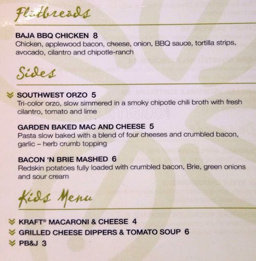 Menu at Great American Grill pub & bar, Charlotte, 508 E Martin Luther ...