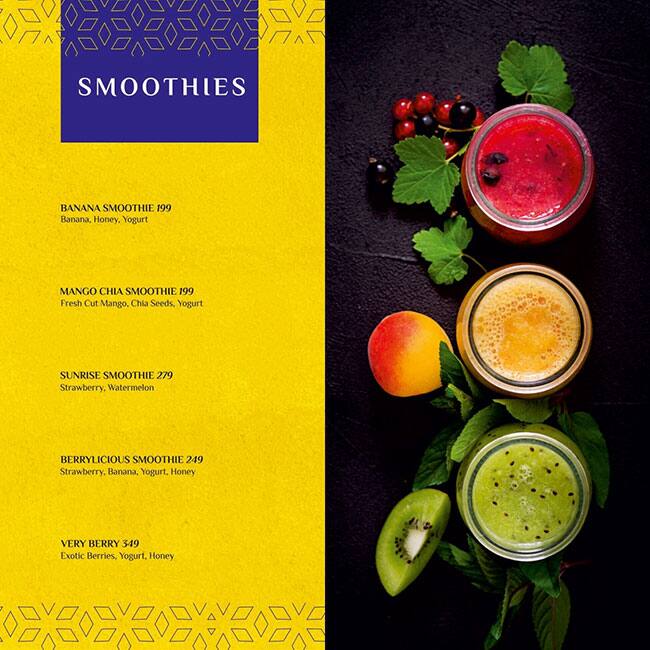 Menu at Cafe Tea Time, New Delhi, K-43