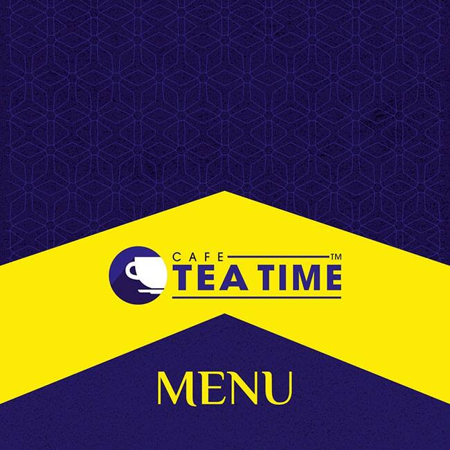 Menu at Cafe Tea Time, New Delhi, K-43