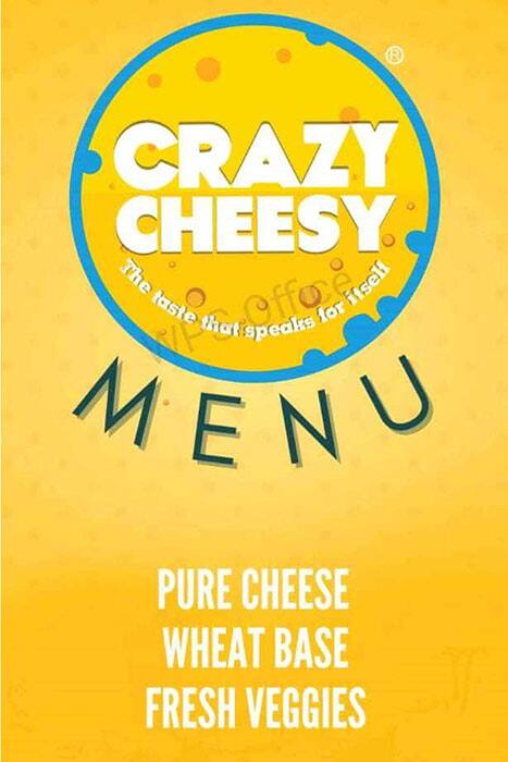 Menu of Crazy Cheesy, Koregaon Park, Pune