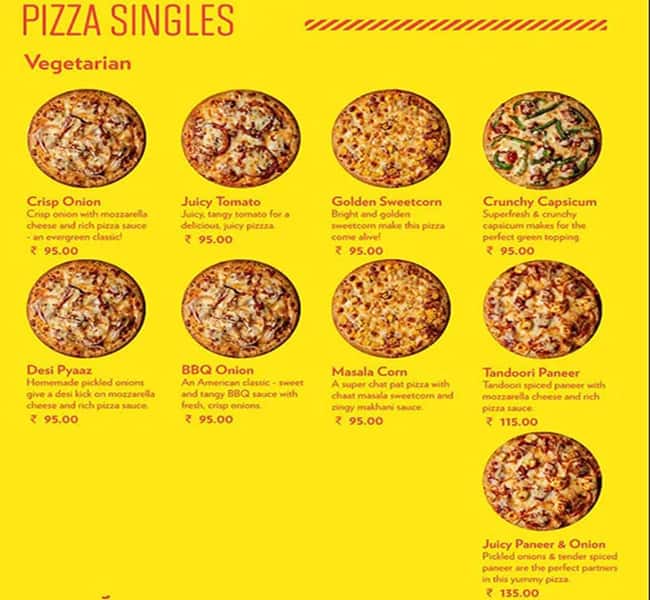 Menu of Pizzawala, Sector 16, Faridabad