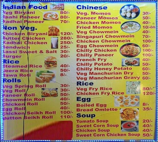 Ramchandra Chinese Food Menu, Menu for Ramchandra Chinese Food, Palam ...